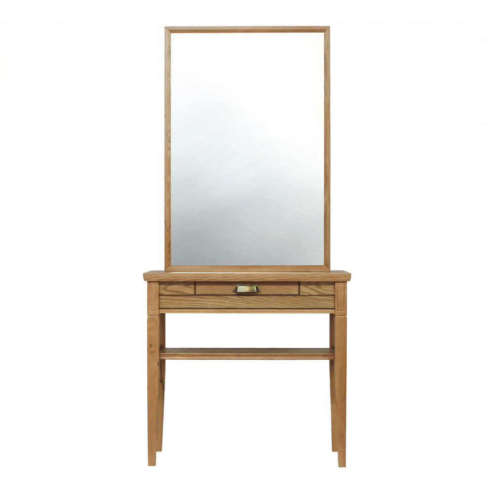 ヘアサロン 美容室 ドレッサー ウッド アンティーク ブリットメア 収納式 片面 スクエア WBR｜美容室 セット面 | 2023.03 – mateli