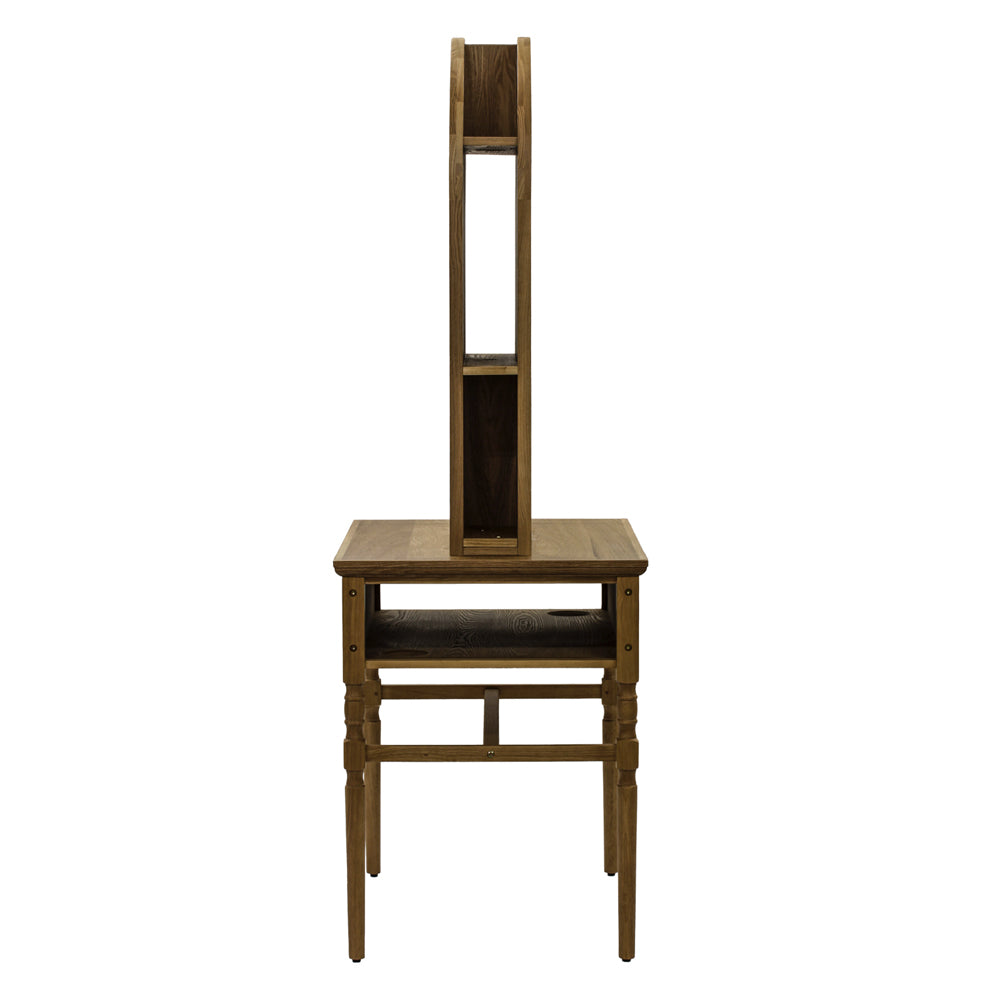 ヘアサロン 美容室 ドレッサー ウッド アンティーク アーチ 両面｜美容室 セット面 | 2023.08 – mateli