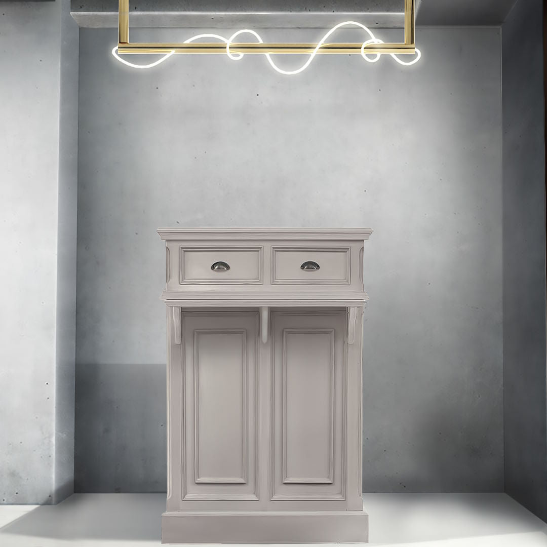 【公式】株式会社mateli(マテリ) ｜レジカウンター、レセプションカウンター（ベージュグレイ）750 2023.08