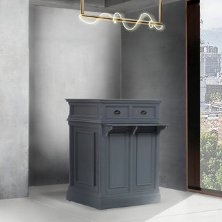 【公式】株式会社mateli(マテリ) ｜レジカウンター、レセプションカウンター（グレー）750 2023.06