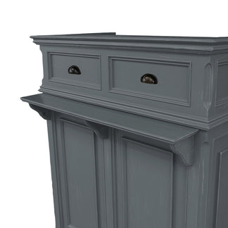 【公式】株式会社mateli(マテリ) ｜レジカウンター、レセプションカウンター（グレー）750 2023.06